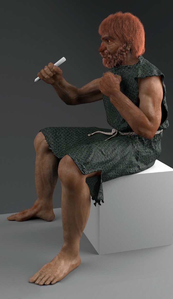 ArtStation - Gallic man poster design