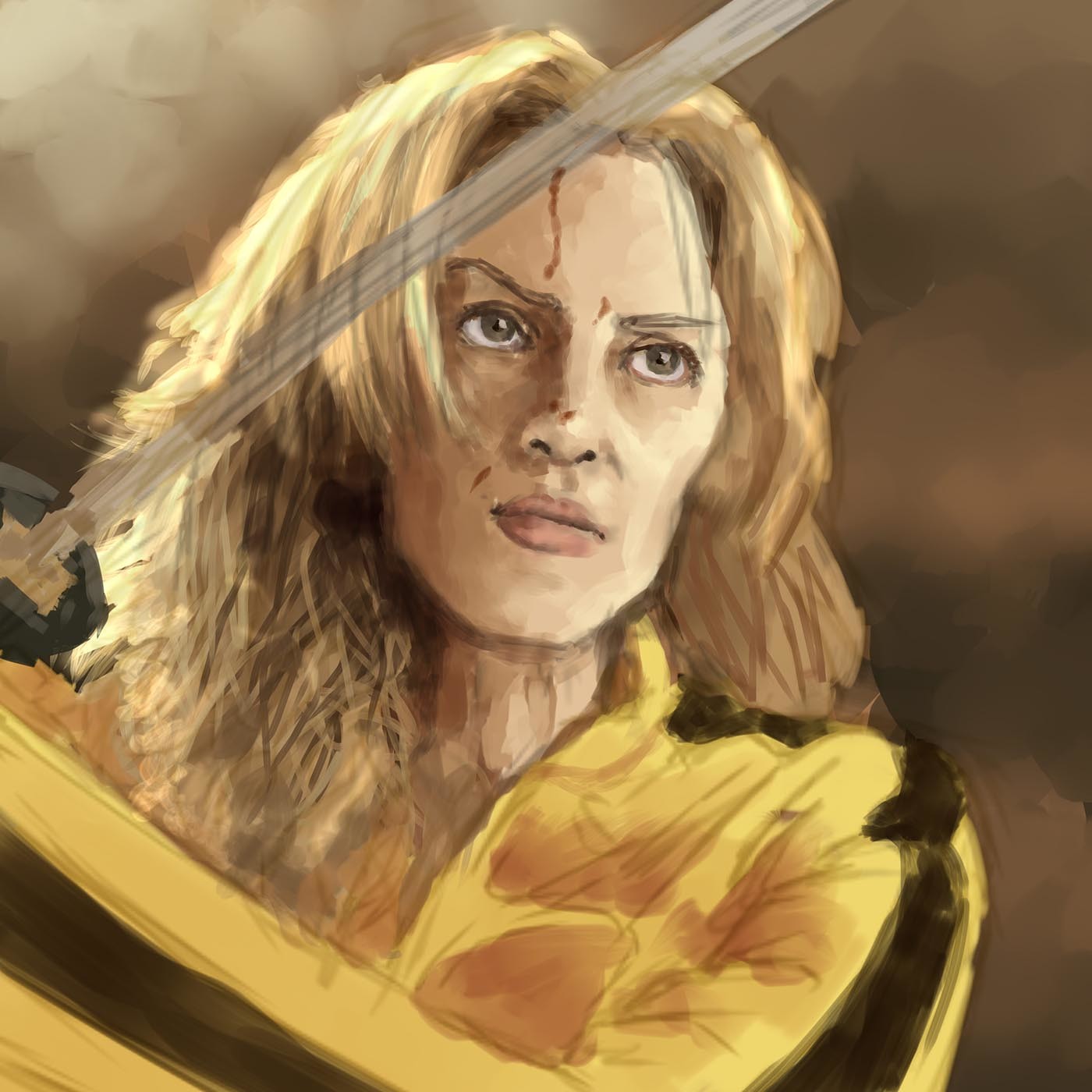 ArtStation - Beatrix Kiddo (Kill Bill)