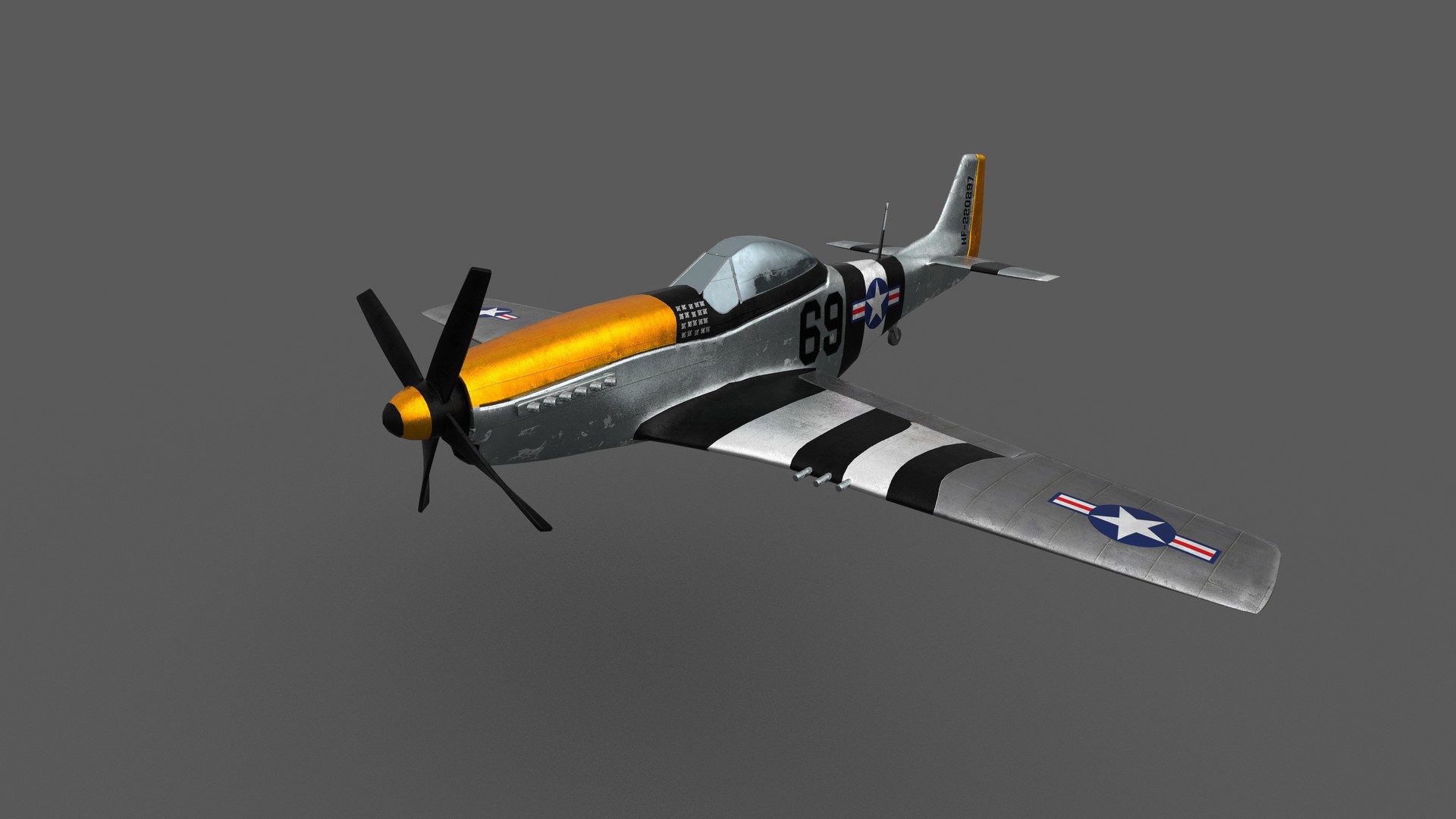 ArtStation - P-51 Mustang
