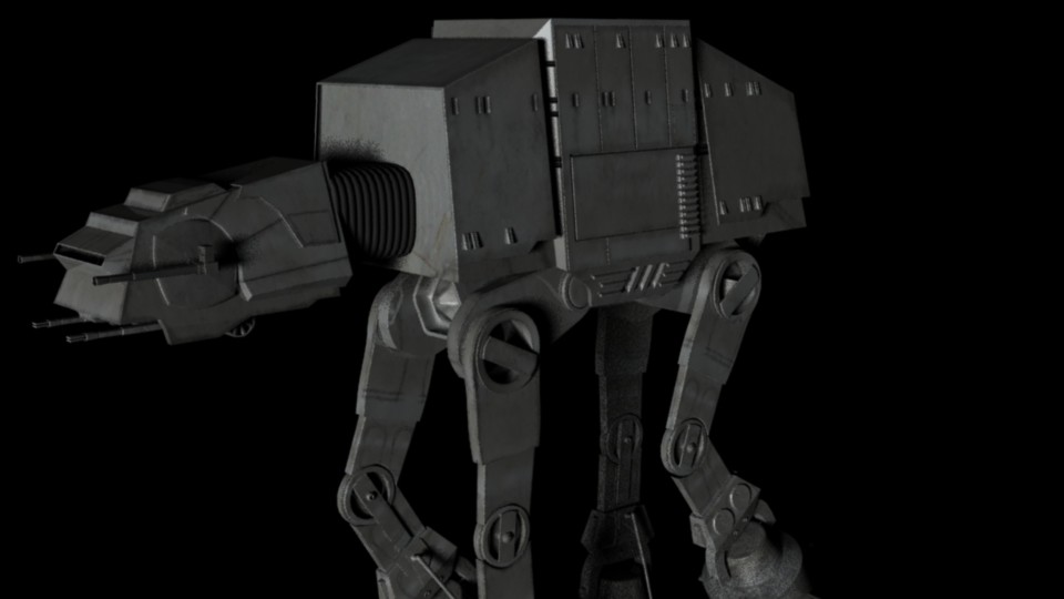 ArtStation - Star Wars ATAT