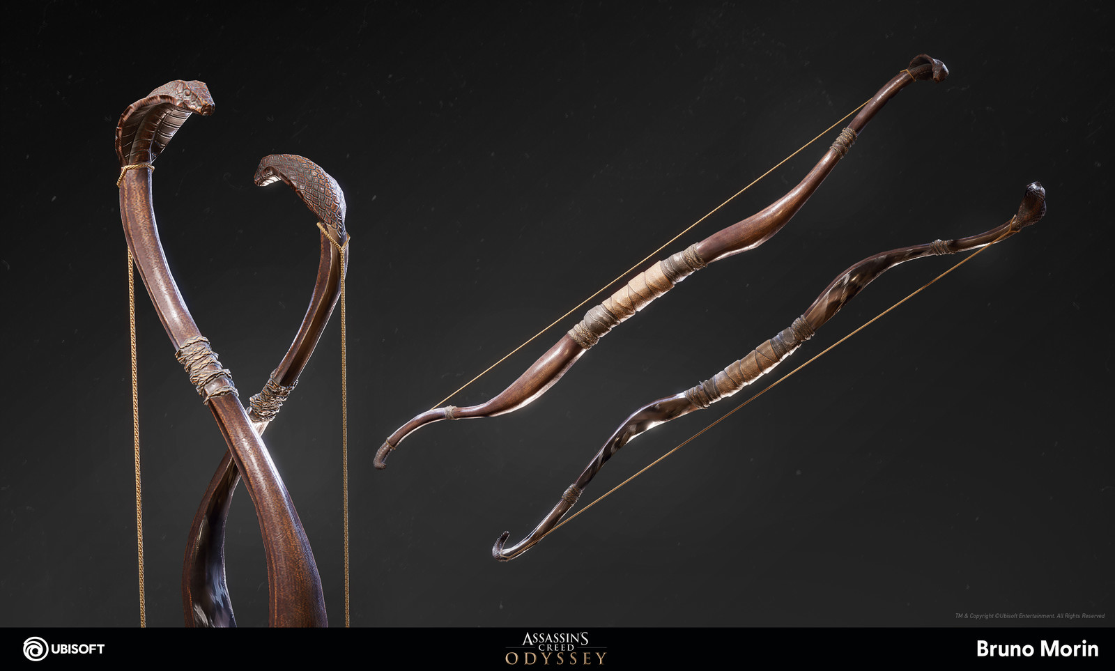Bruno Morin - Assassin's Creed Odyssey - Bows