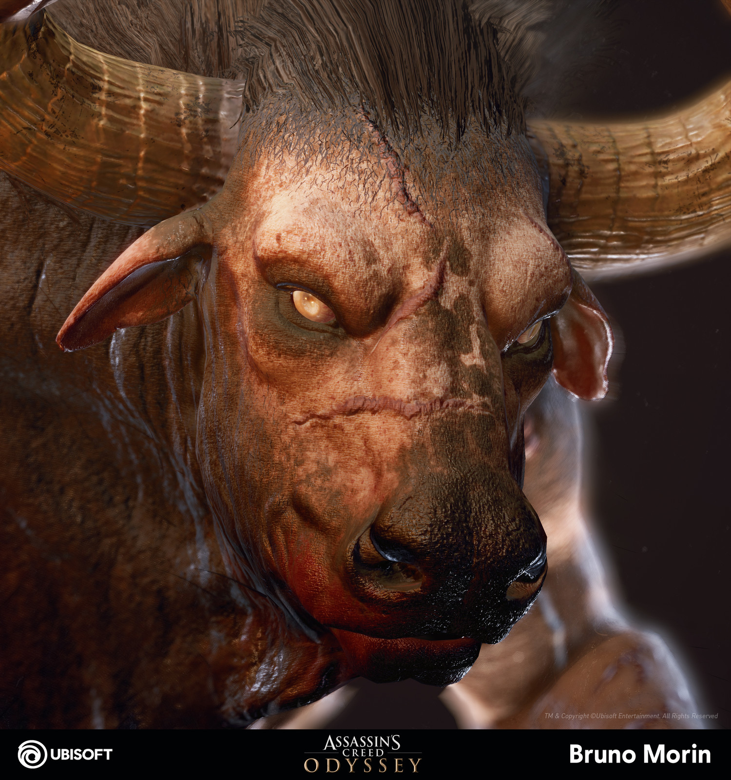 Bruno Morin - Assassin's Creed Odyssey - Minotaur - Textures