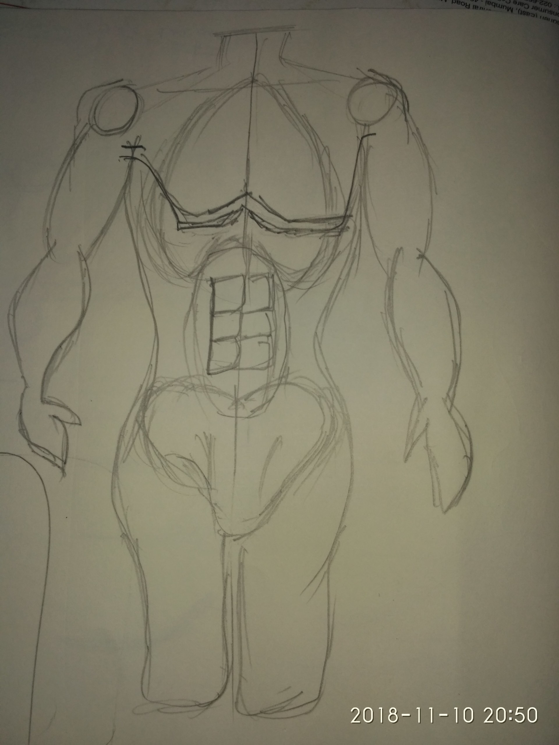 ArtStation - anatomy (male) drawing