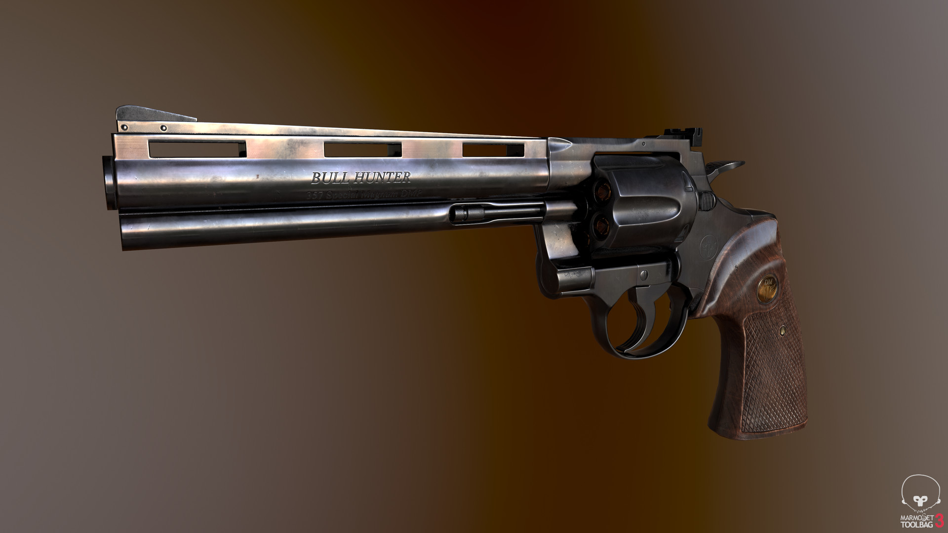 ArtStation - Custom modular revolver