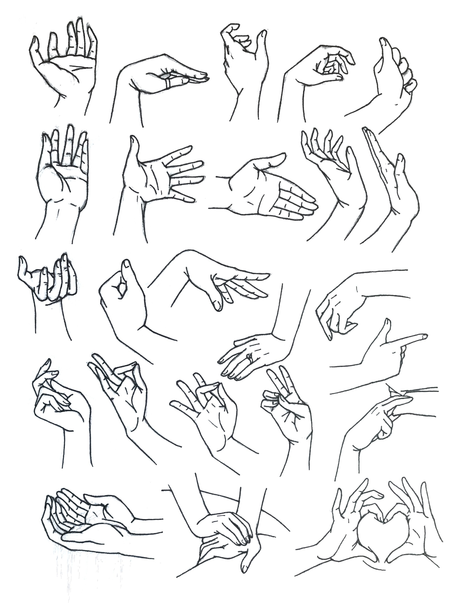 how to draw hands and feet book