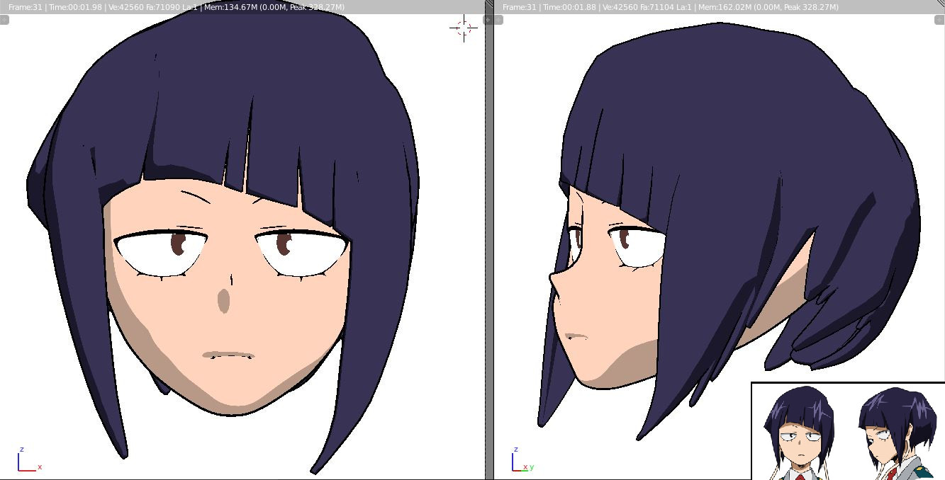 Javed Akhtar - Kyouka Jirou (from my hero academia) 3D model