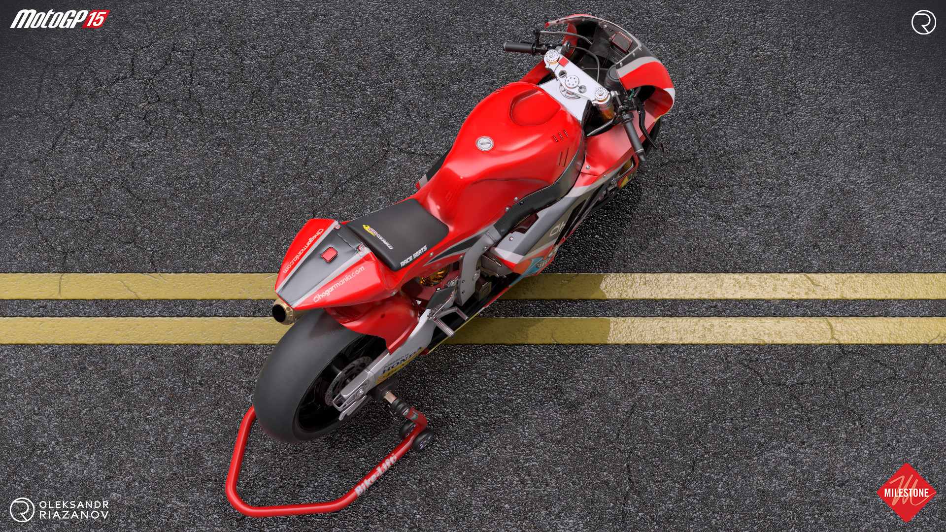 Oleksandr Riazanov - KALEX Engineering MOTOGP15