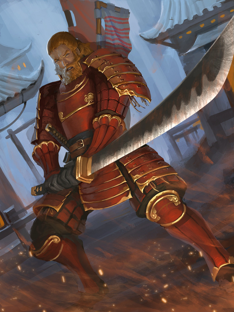 ArtStation - Foreign Swordman