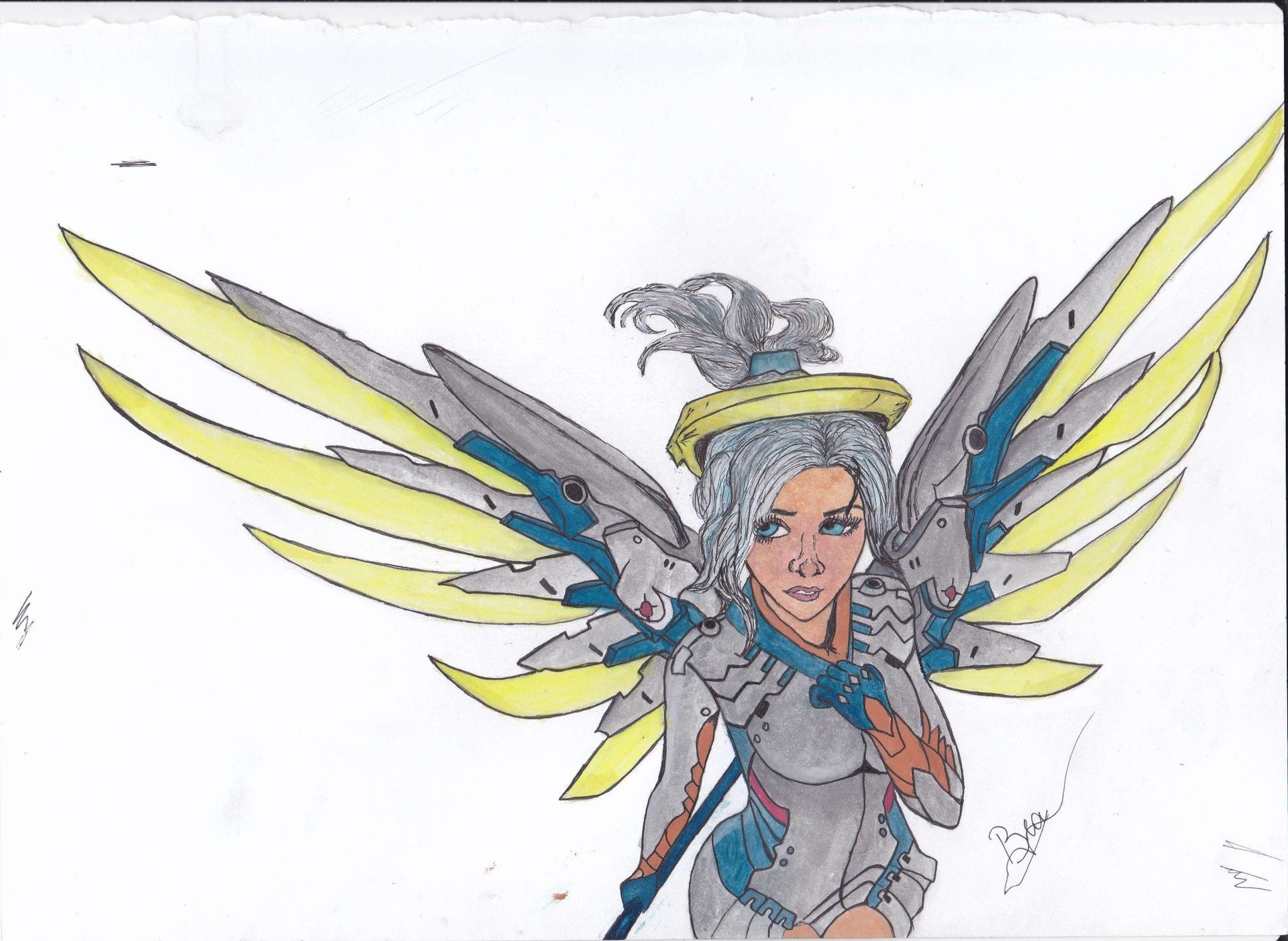 ArtStation - Mercy from Overwatch