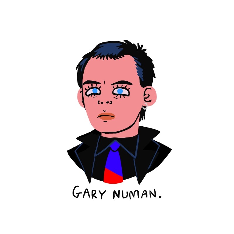 ArtStation - Gary Numan.