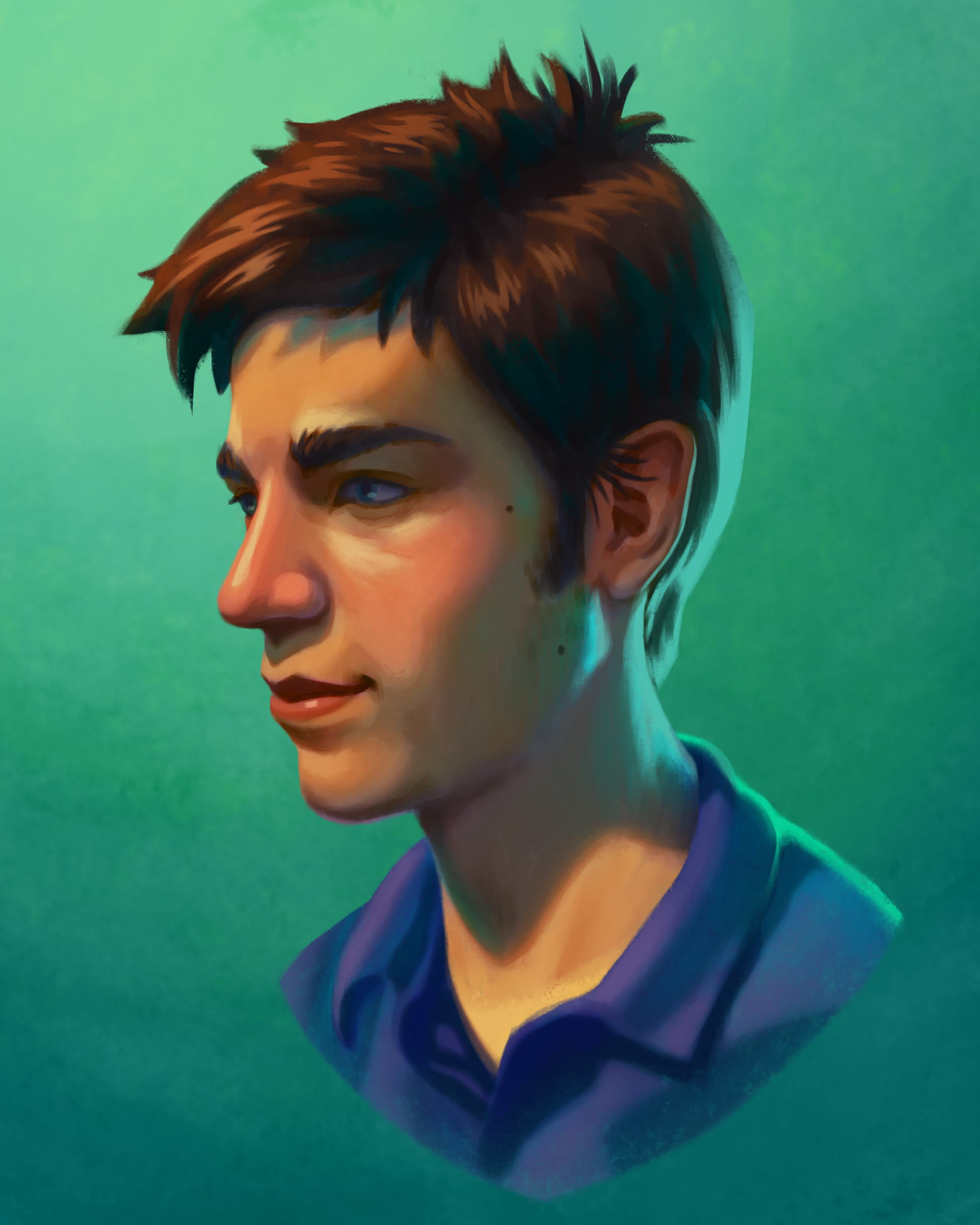 ArtStation - Self Portrait 2018