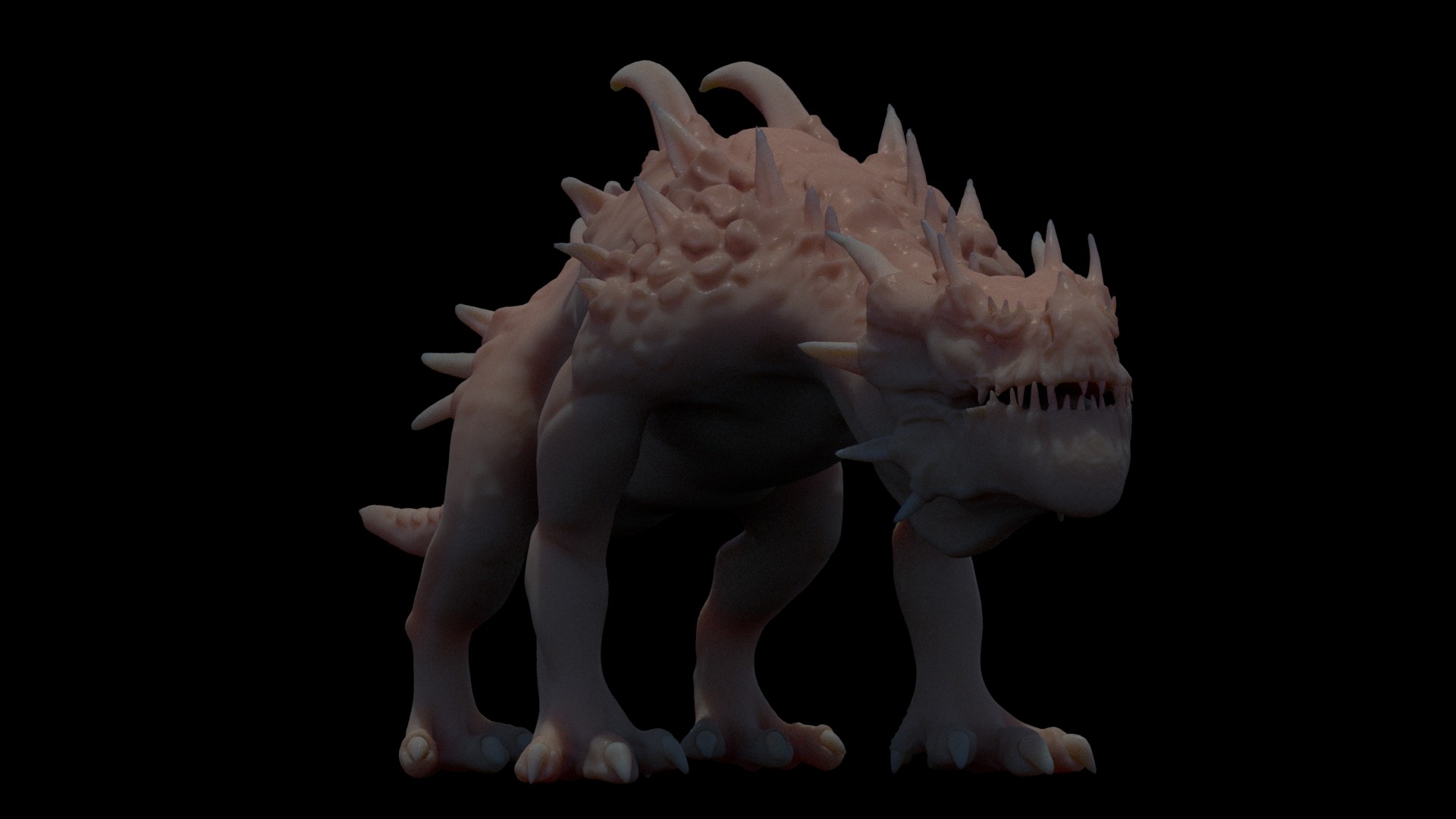 ArtStation - Devil Dragon WIP