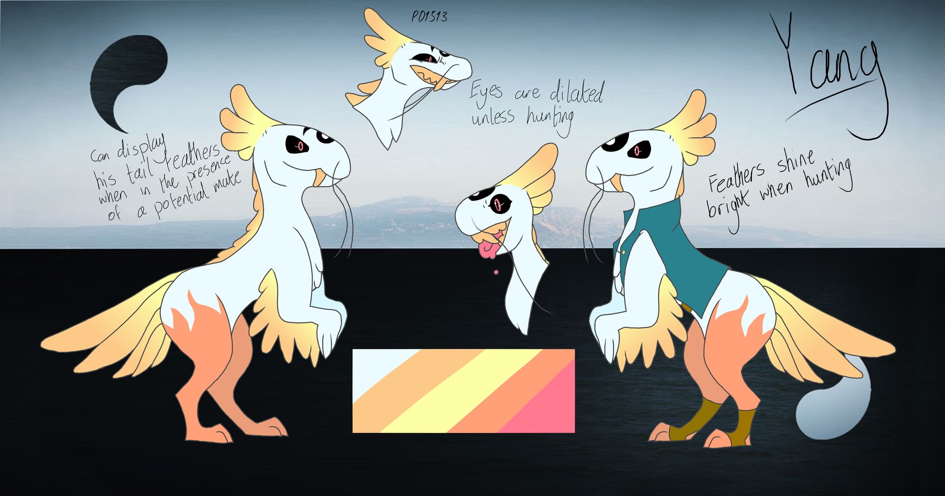 ArtStation - Yang Mochi Raptor Reference, PhantomDetective1513