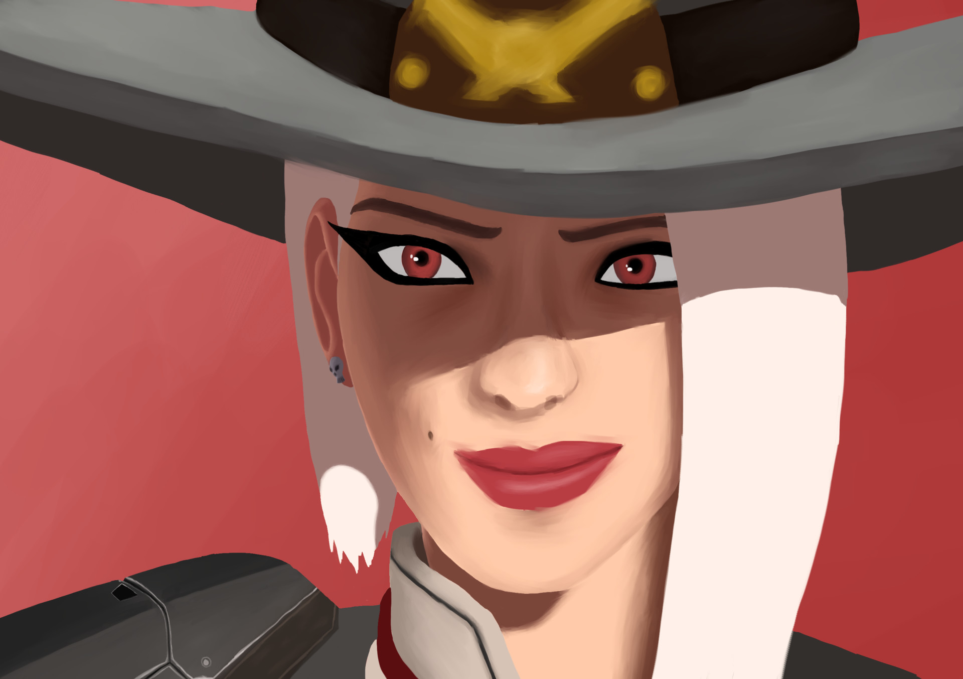 ArtStation - Ashe fan art