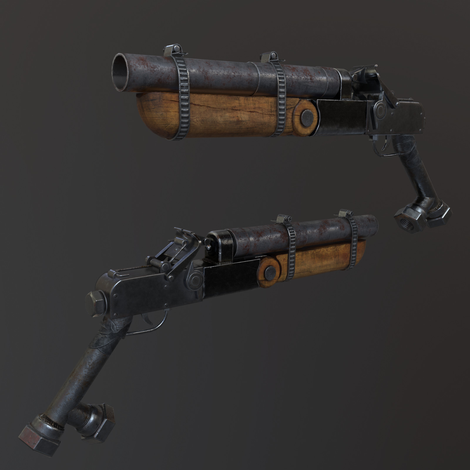 Anton Shvedov - Modular one-handed shotgun