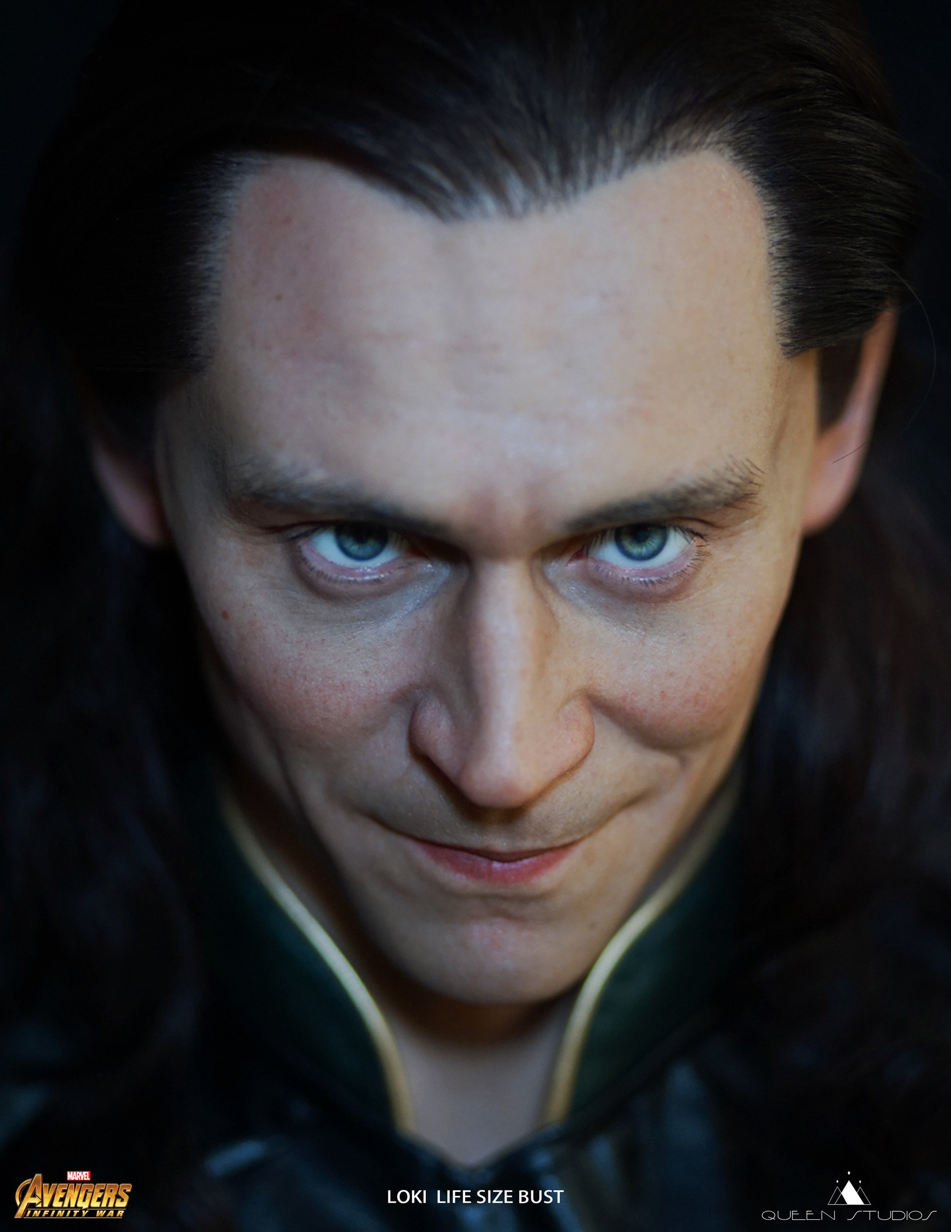 ArtStation - Marvel Loki life size bust