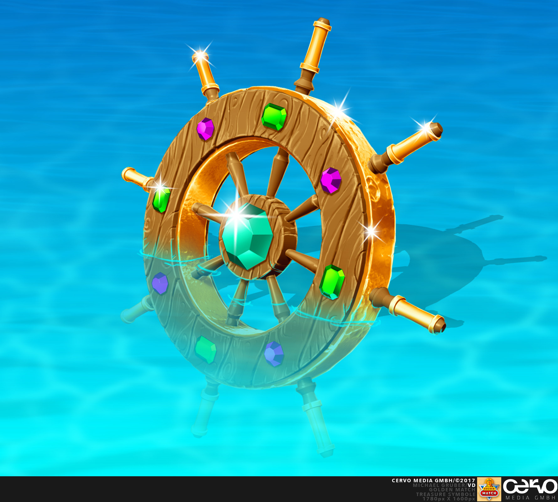 ArtStation - Golden Match - Treasure World 2 Treasure ship weehl
