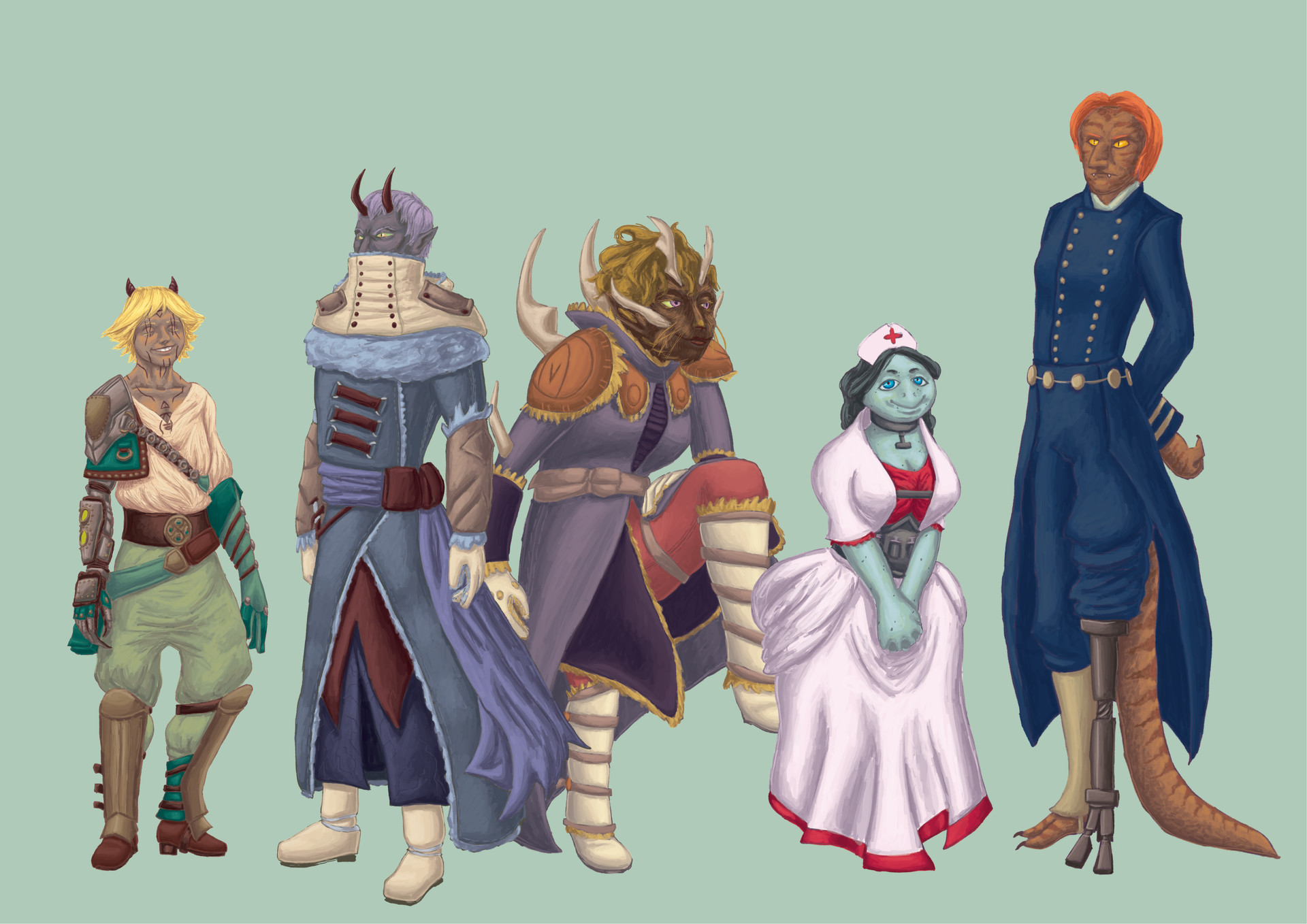 ArtStation - Anthro Character Design