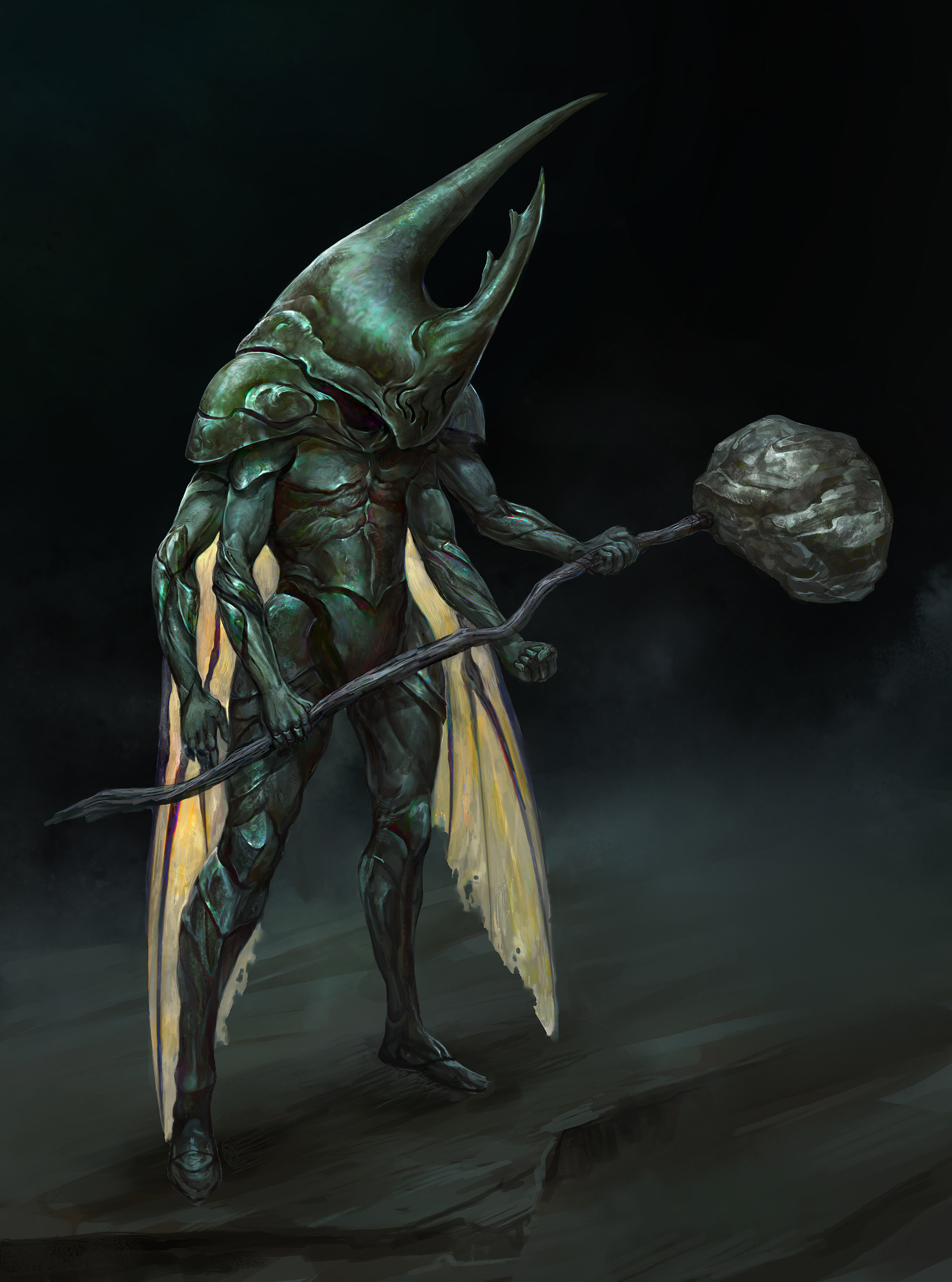 ArtStation - Insect warrior