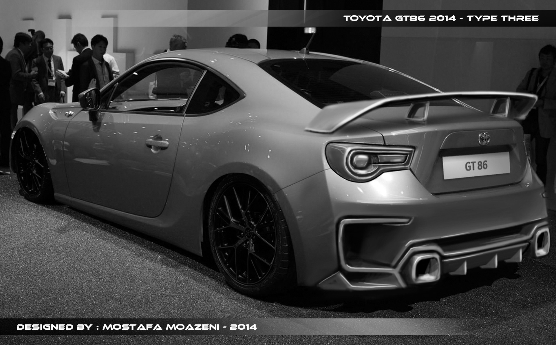 Mostafa Moazeni Design - Toyota GT86 2014 Full body kit type 3