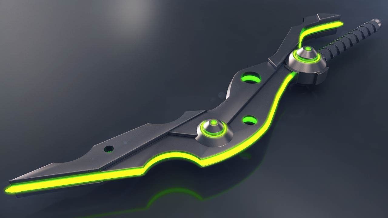 ArtStation - Cyber Large Sword