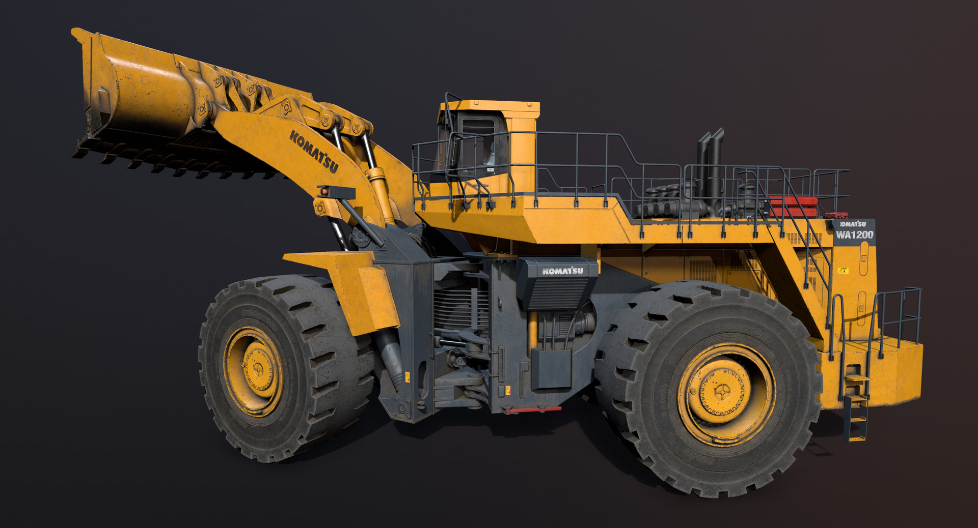 Komatsu Loader Wa1200