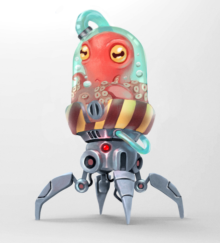 ArtStation - robo-octopus