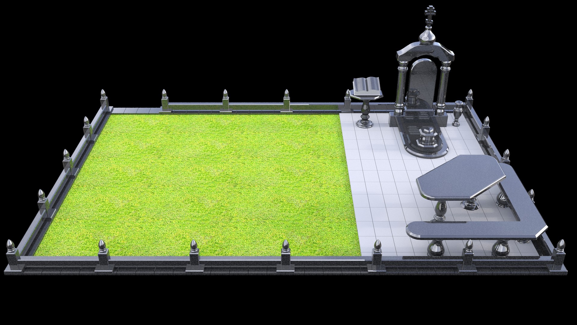 ArtStation - Tombstone complex