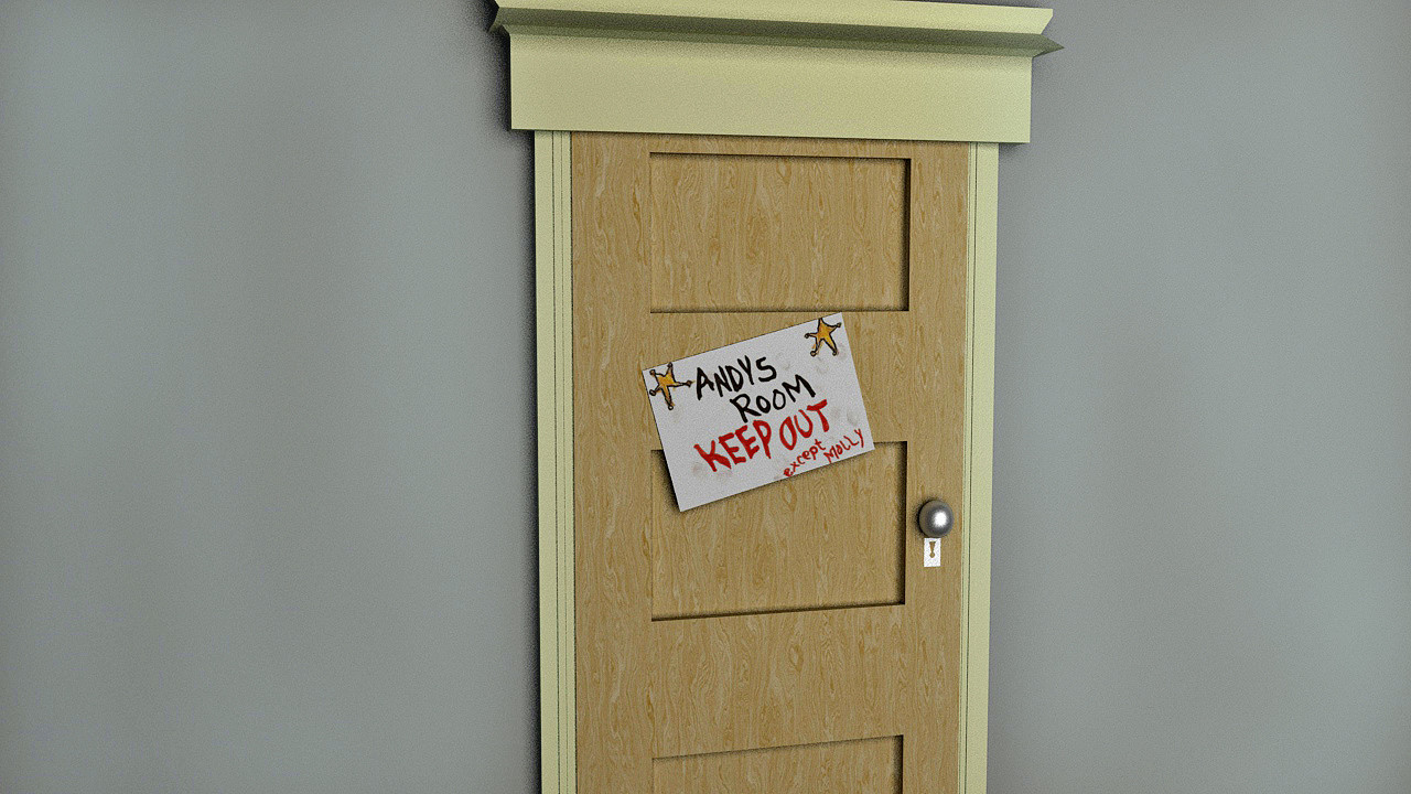 ArtStation - Andy's Room - Toy Story