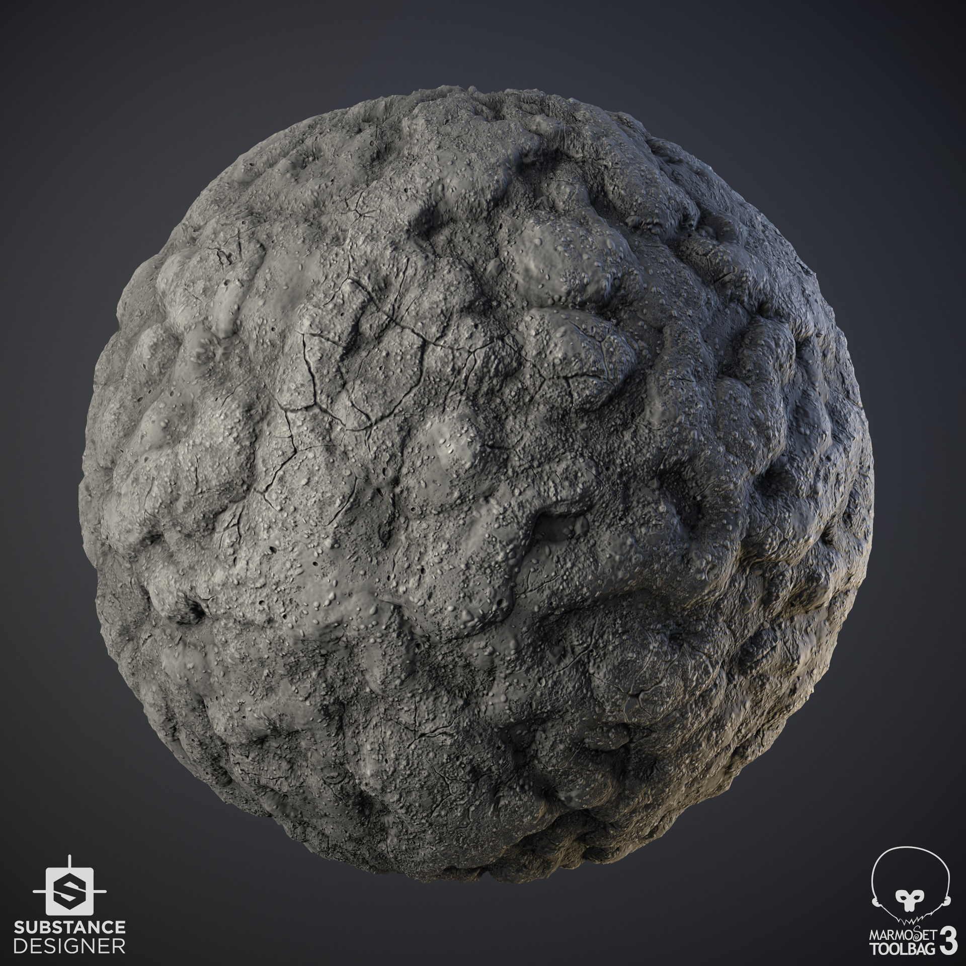 ArtStation - Rough Concrete in Substance Designer