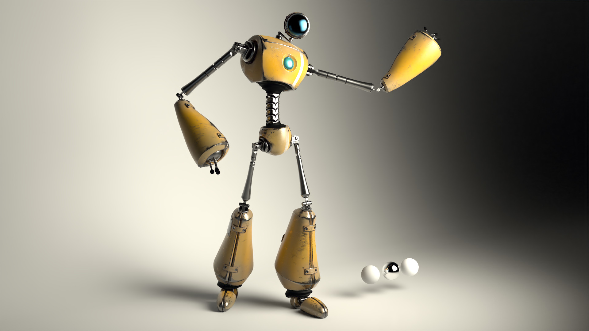 ArtStation - Yellow Bot