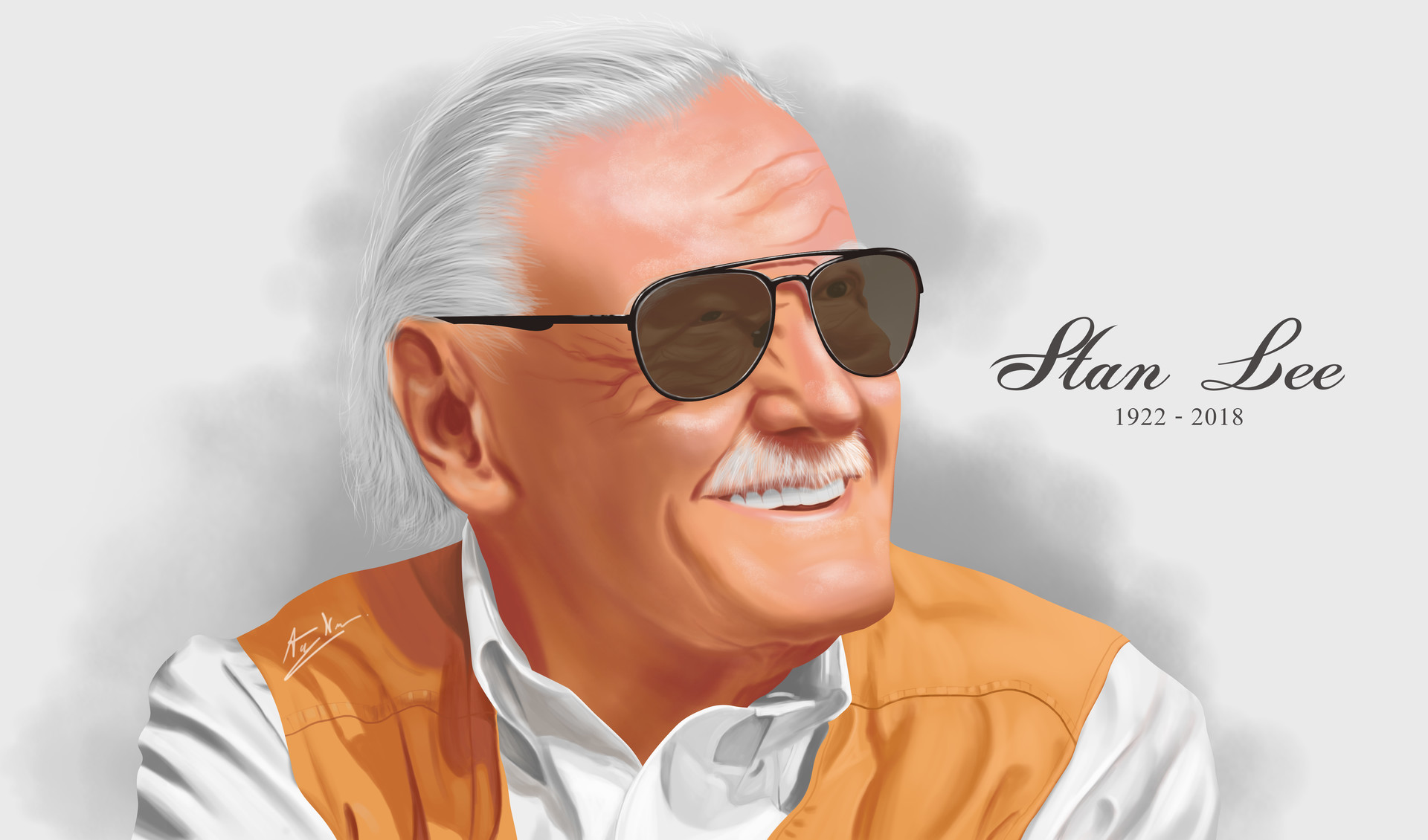 ArtStation - R.I.P. Stan Lee
