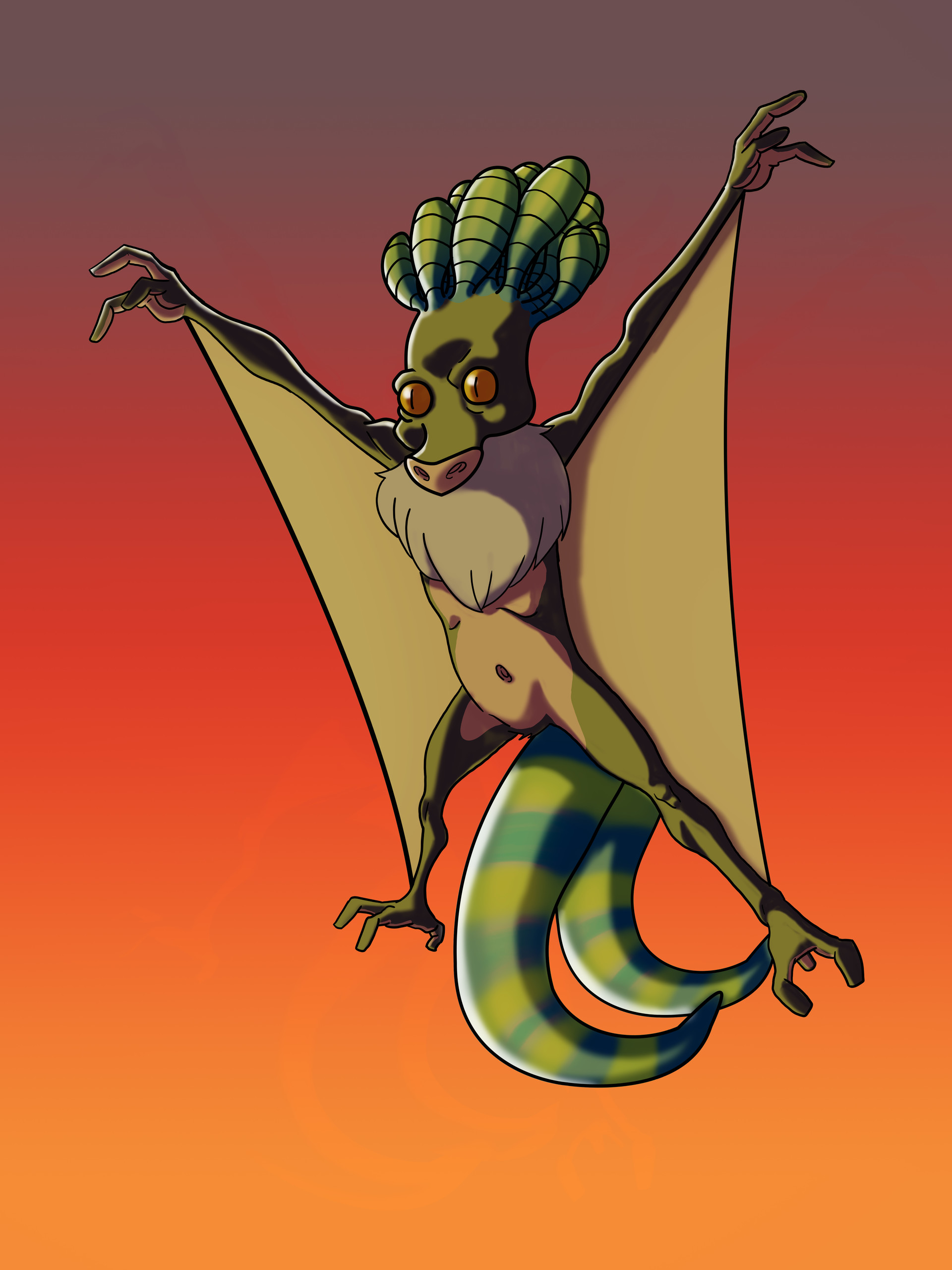 anthro flying squirrel