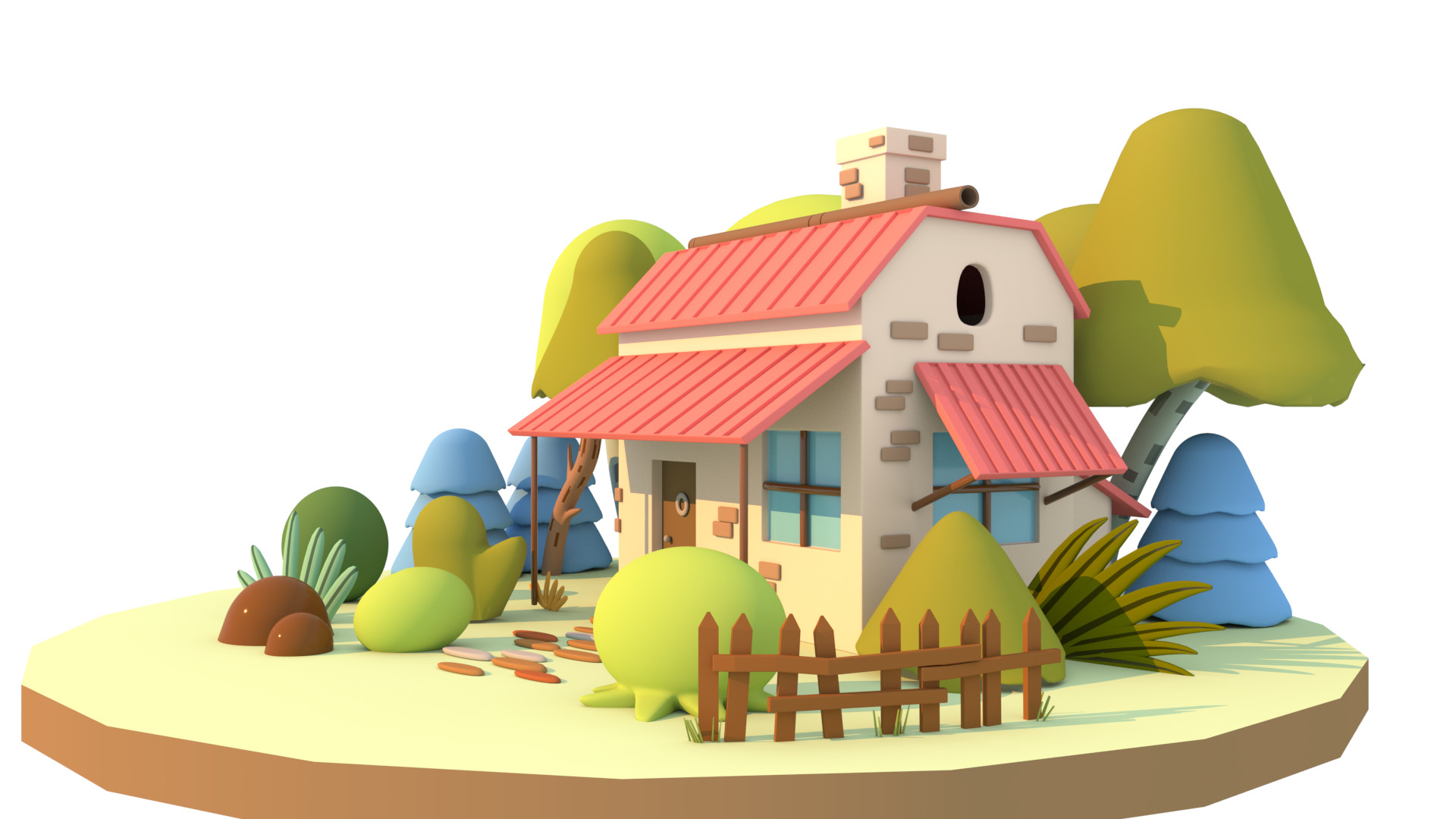 ArtStation - Cute House
