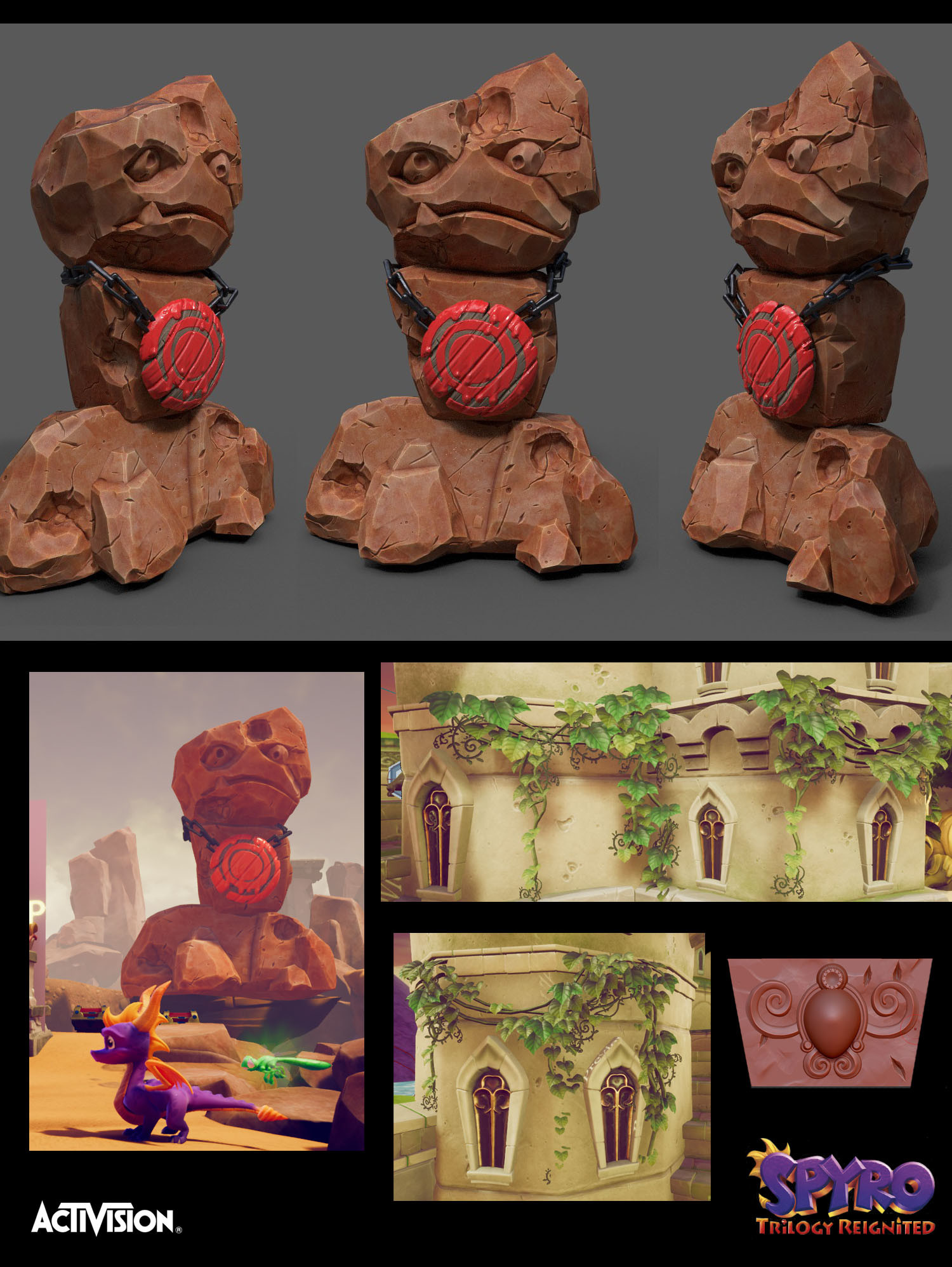 Jamie Burton - Spyro reignited props