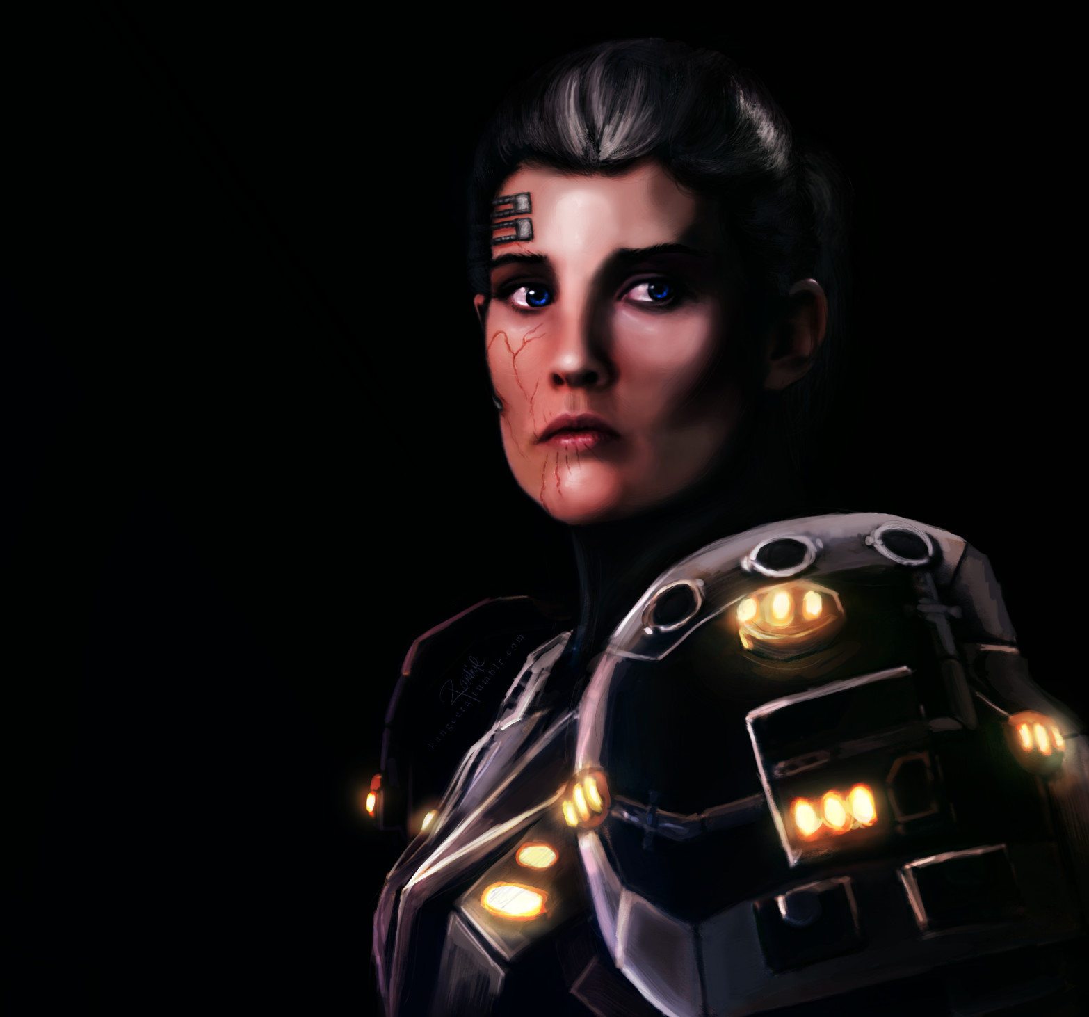 Ravnie - SWTOR Fanart: Republic Trooper OC