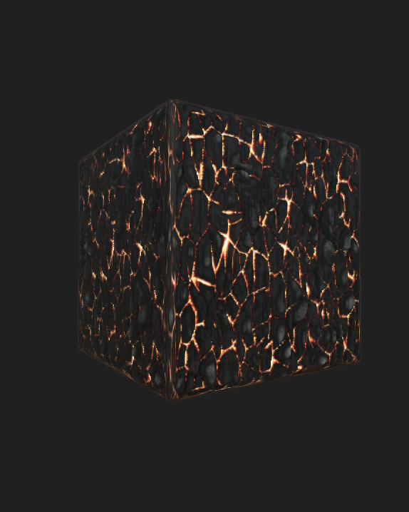 ArtStation - Burnt Wood Material