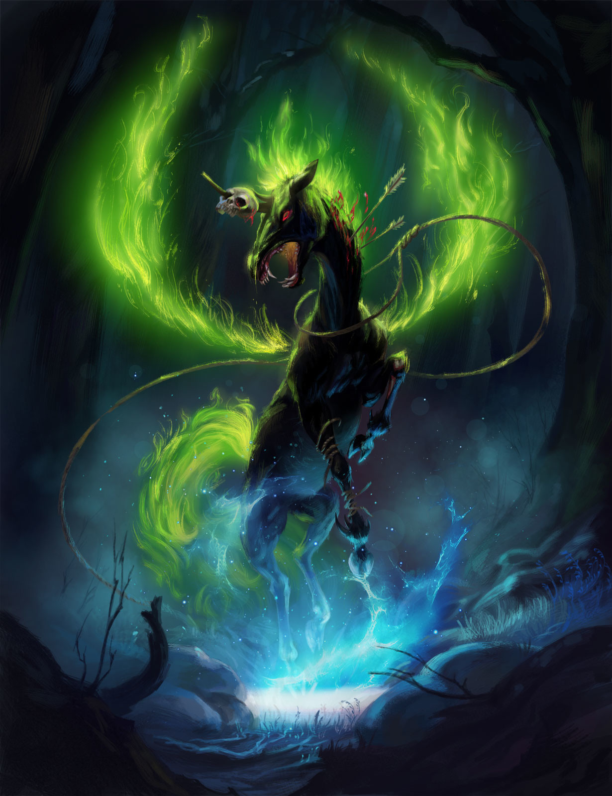 ArtStation - The nightmare