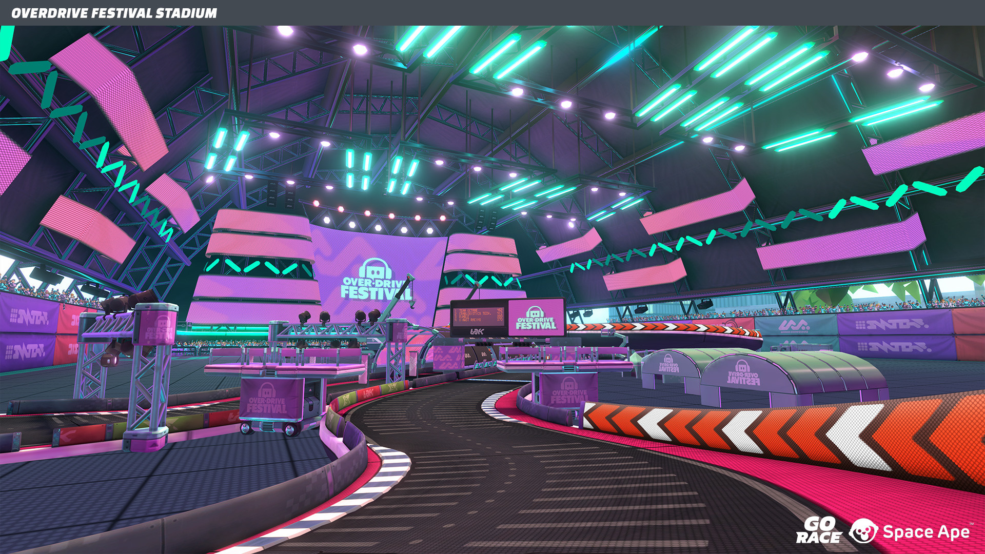 Space Ape Games - Go Race: Overdrive Festival Stadium
