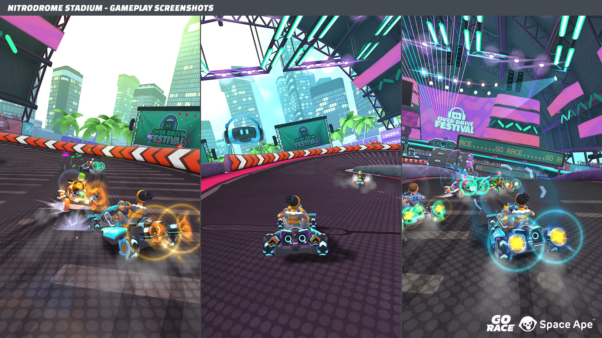 Space Ape Games - Go Race: Overdrive Festival Stadium
