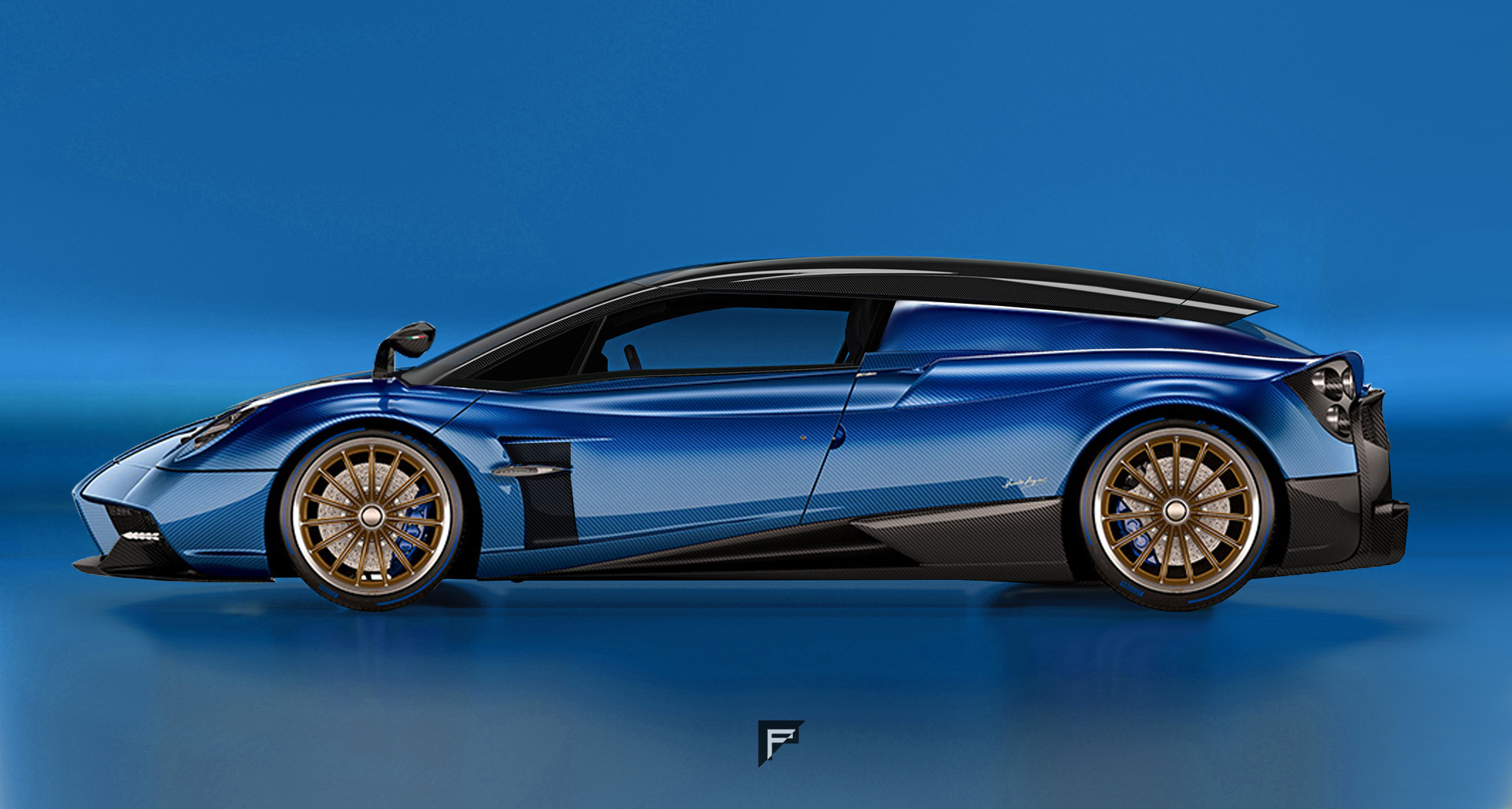ArtStation - Pagani Huayra Shooting Brake