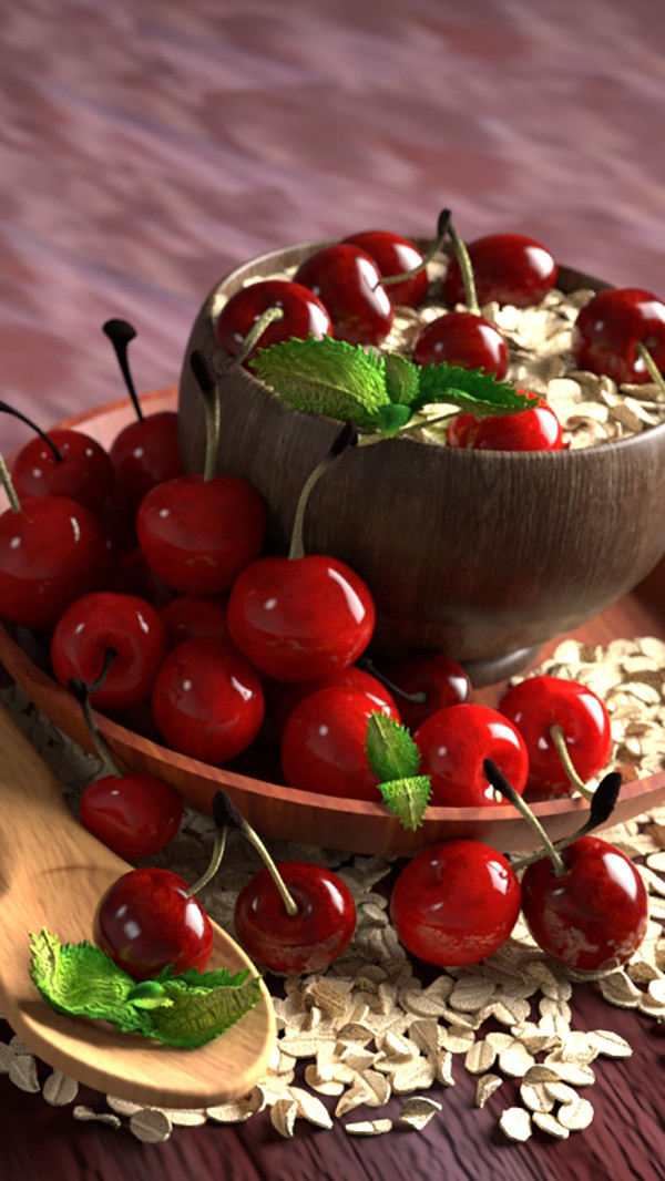 ArtStation - Still Life - Fruits Scene