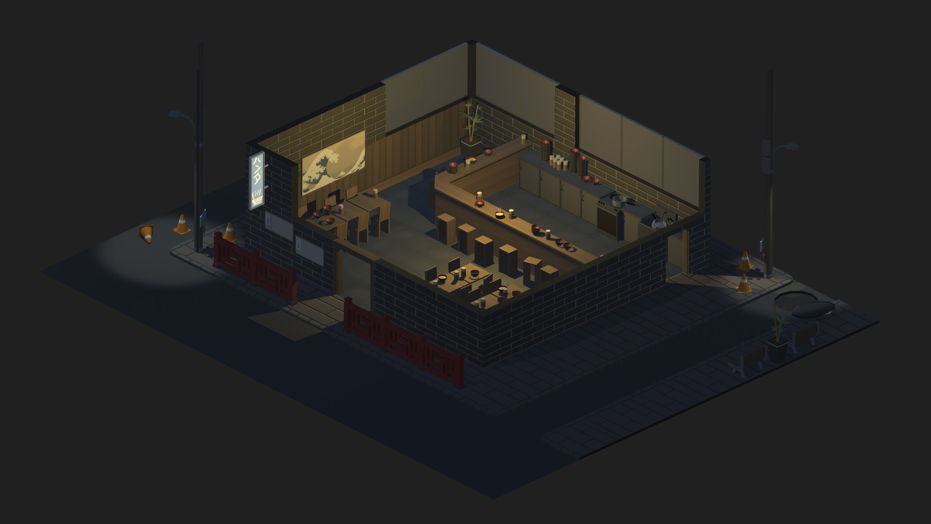 ArtStation - Noodle Bar