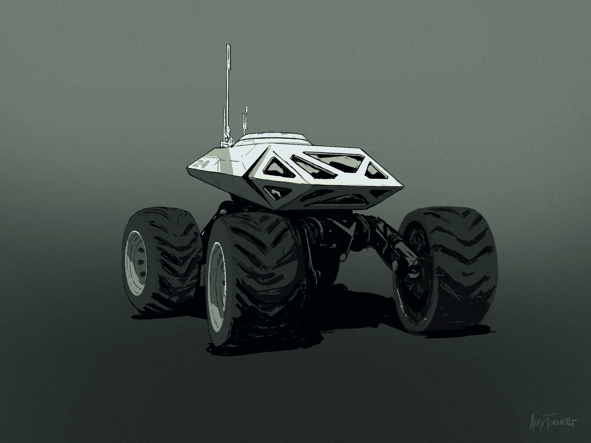 ArtStation - Procreate Commute Rovers