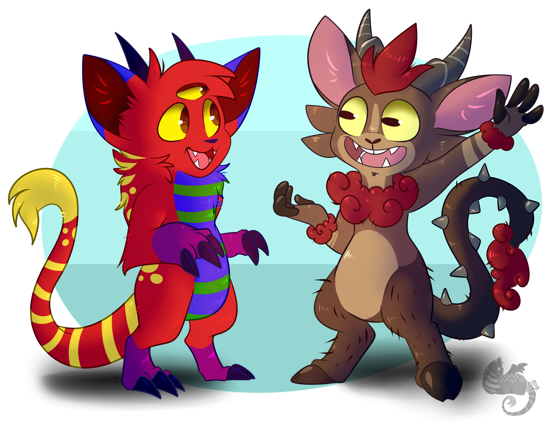 ArtStation - Monster buddies