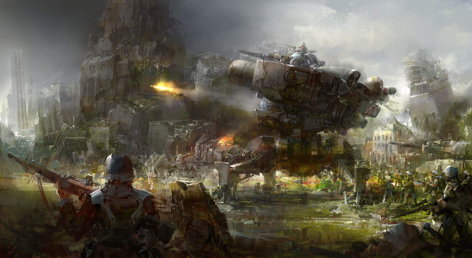 ArtStation - battle_ruin_03