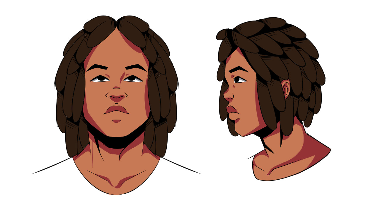 ArtStation - black character design