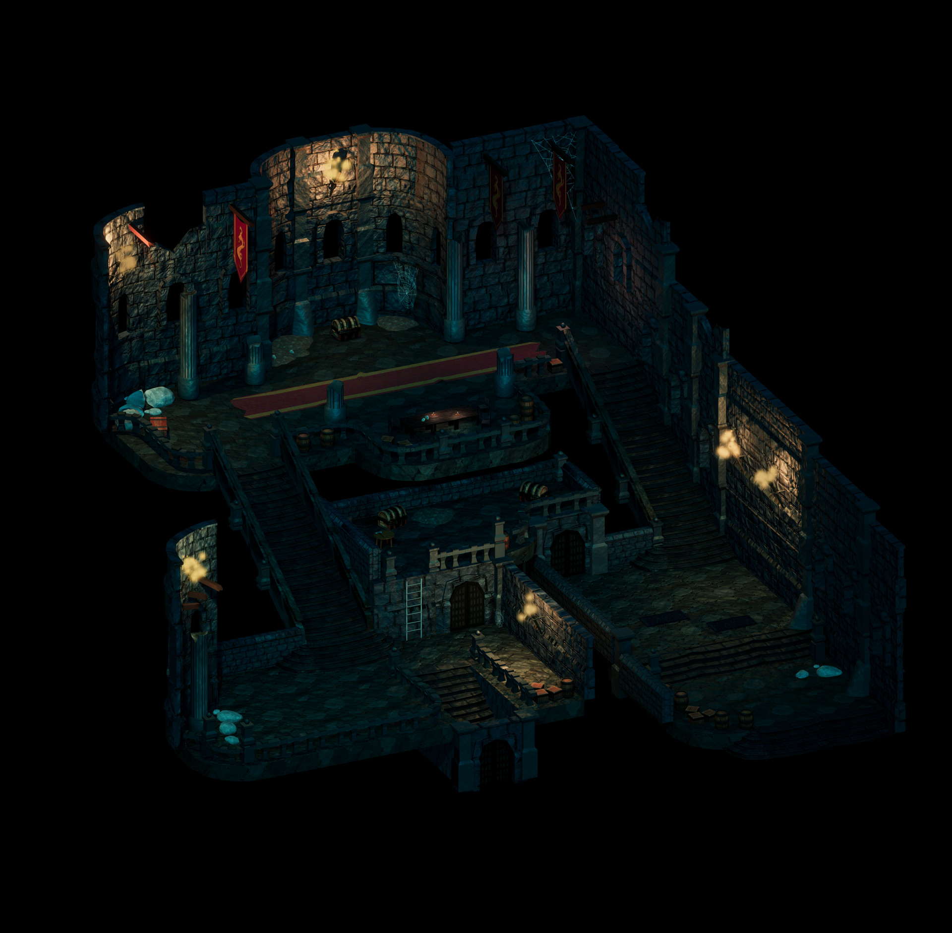 ArtStation - Modular Dungeon