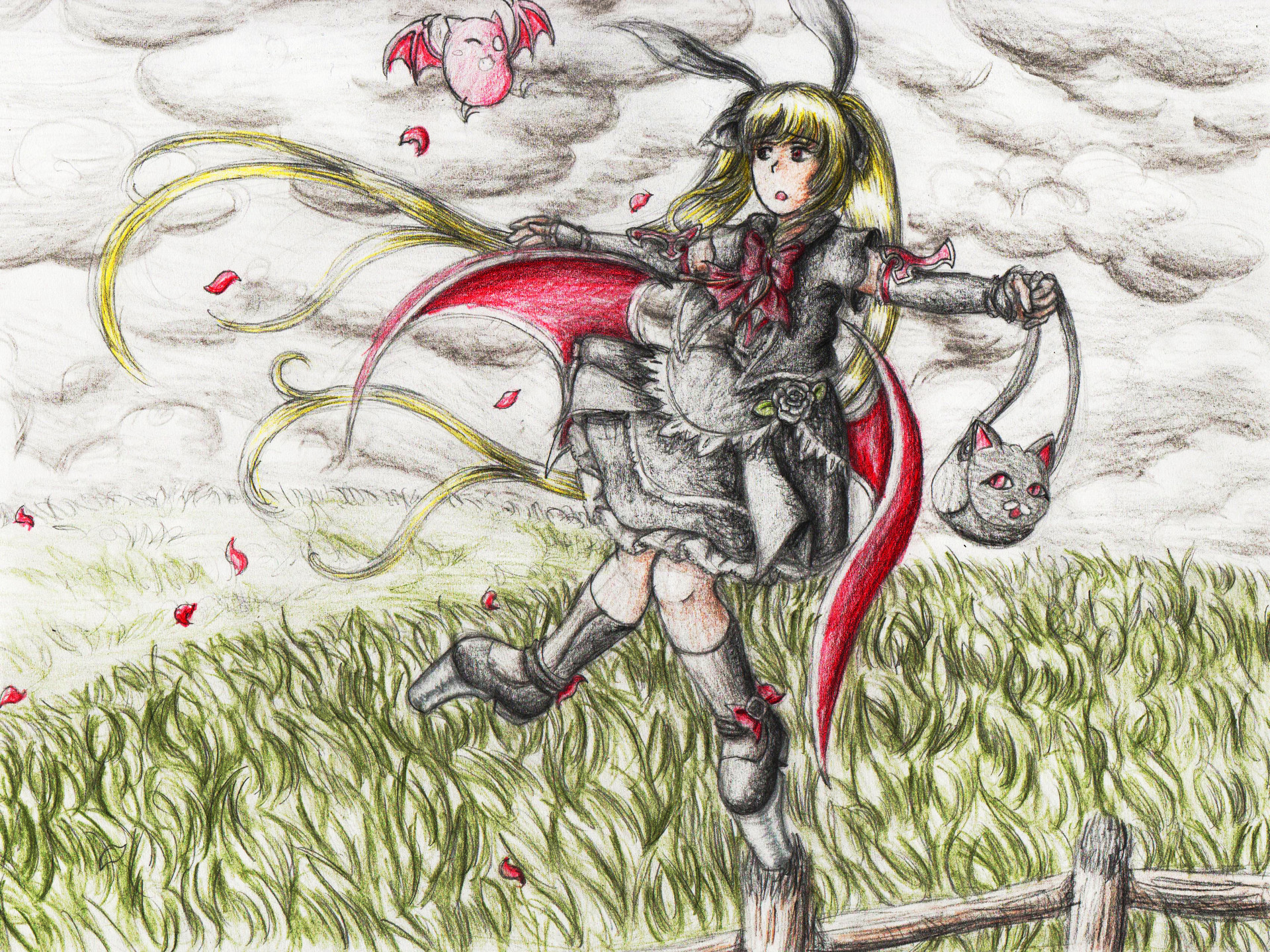 ArtStation - Rachel Alucard: Silpheed & the Wind