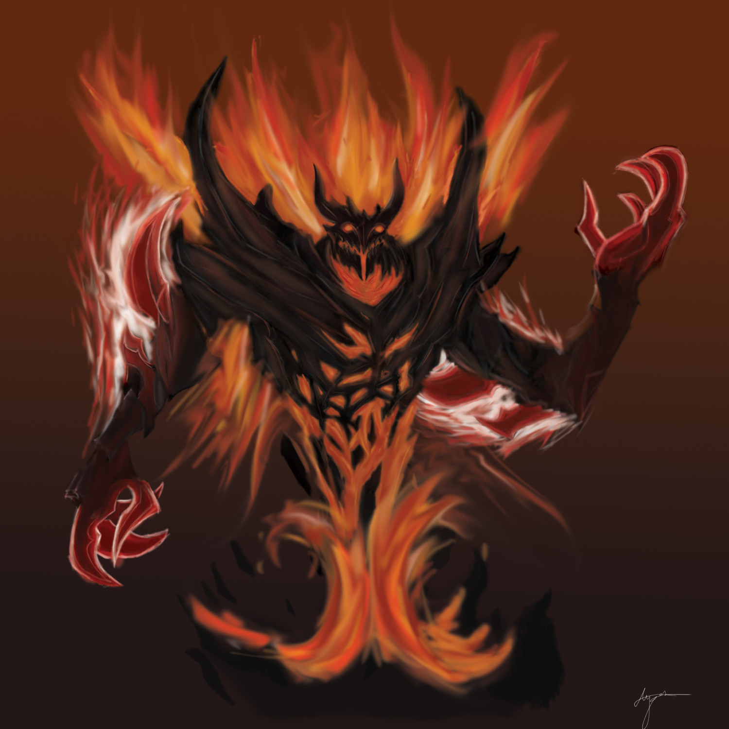 ArtStation - Shadow Fiend